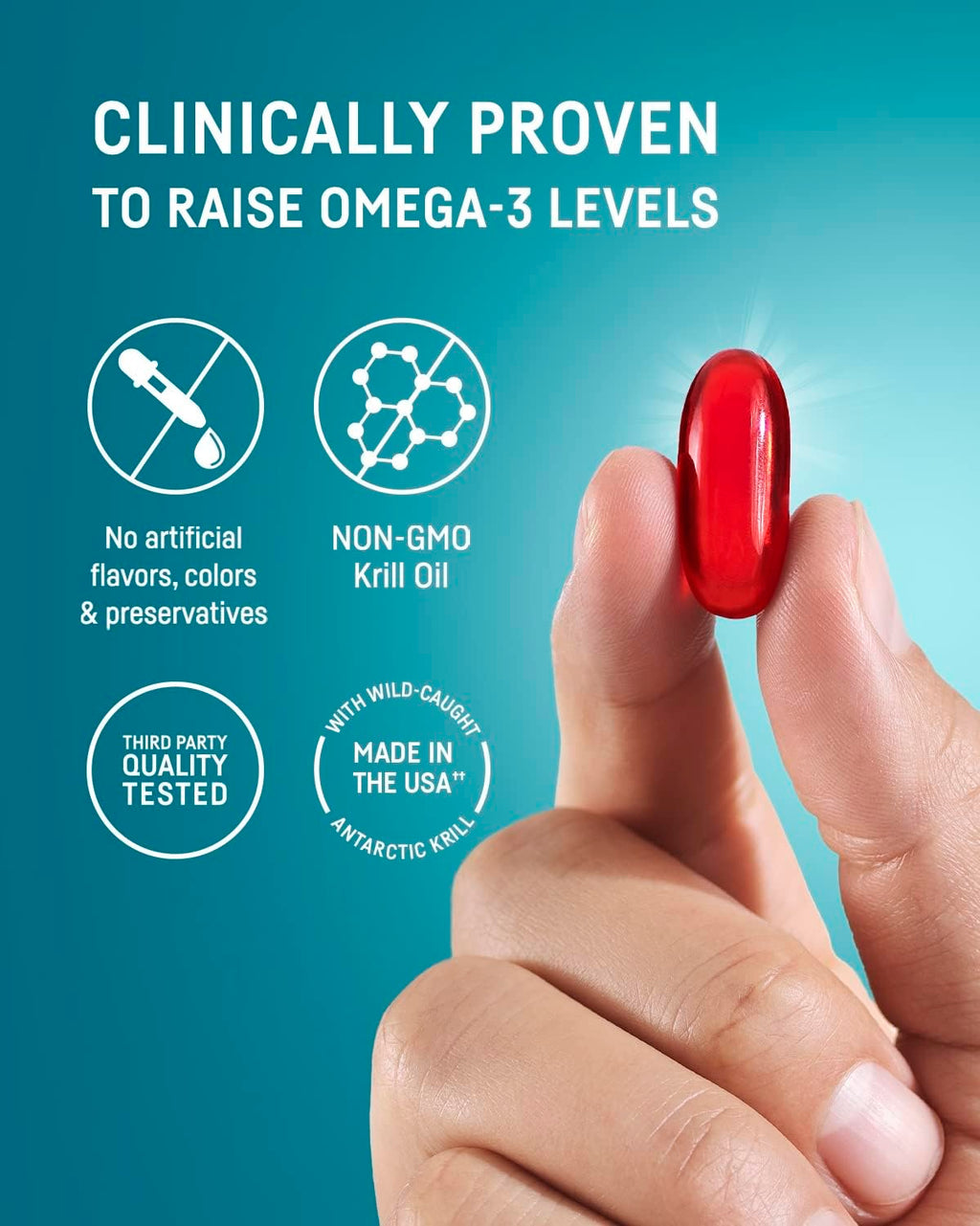 Natural krill oil for brain function