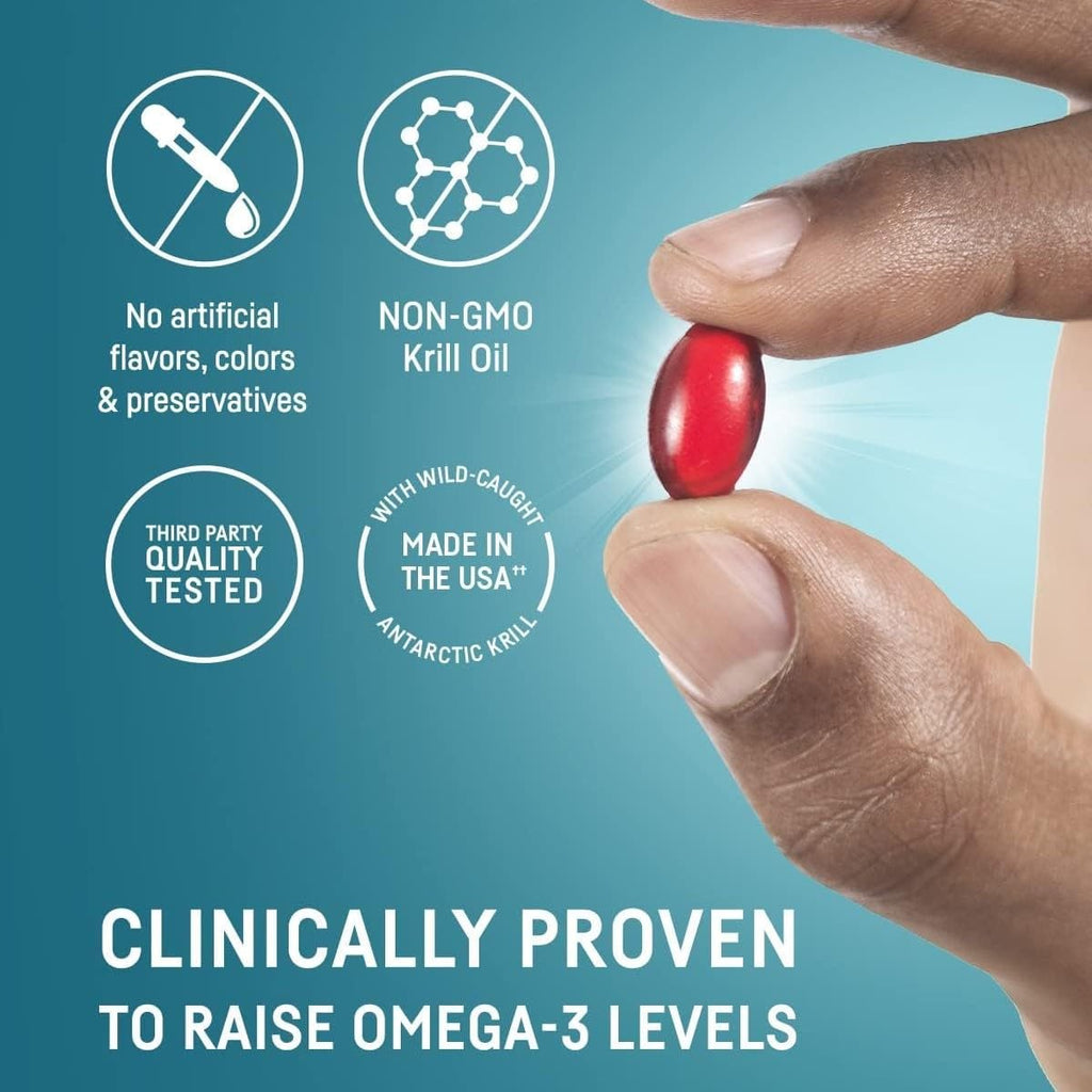 Natural krill oil for healthy skin