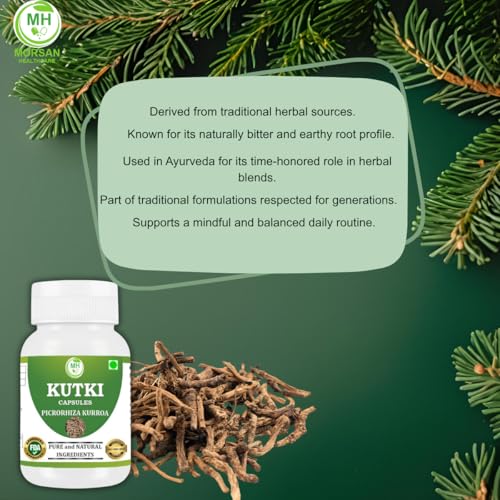 Natural Kutki capsules for liver support