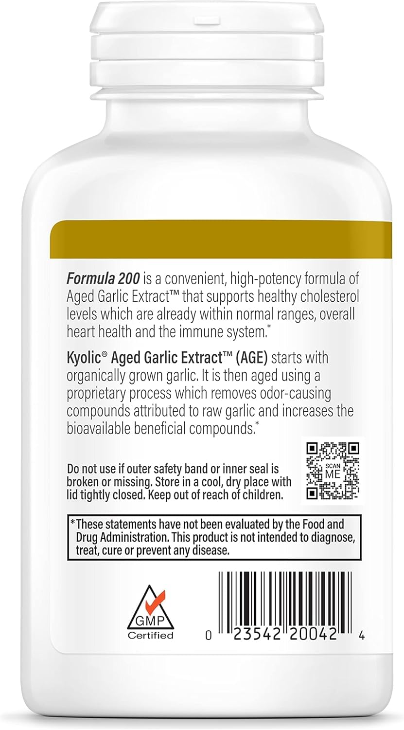 natural KYOLIC garlic extract for immunity