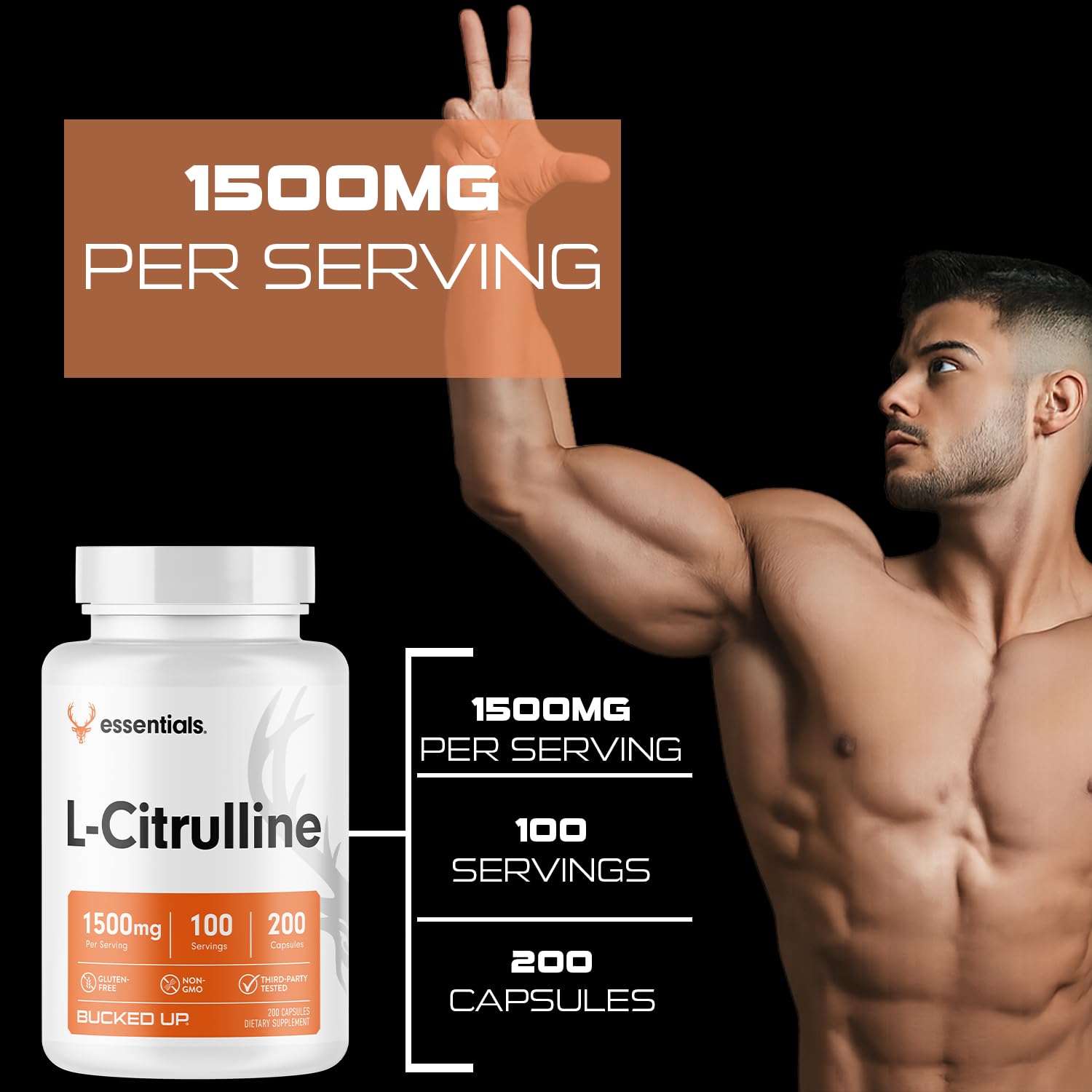 Natural L-Arginine booster for performance