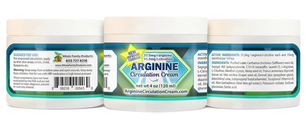 natural l-arginine cream for muscle support