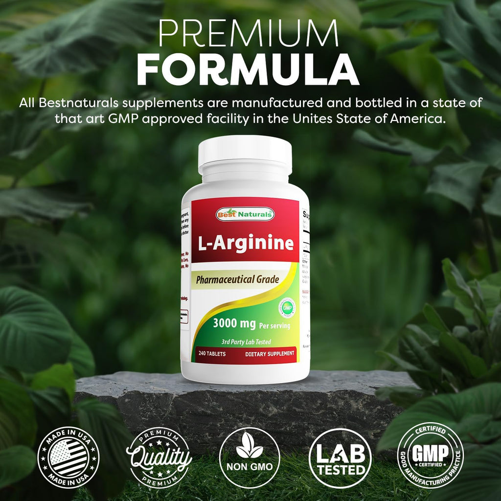 natural l-arginine for energy boost