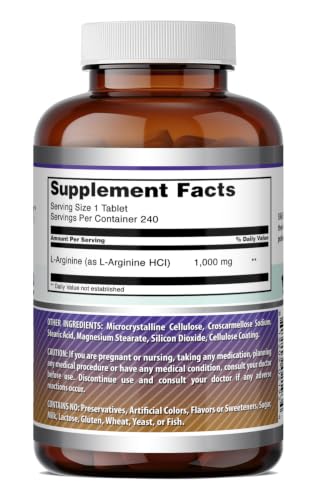 natural l-arginine for overall wellness