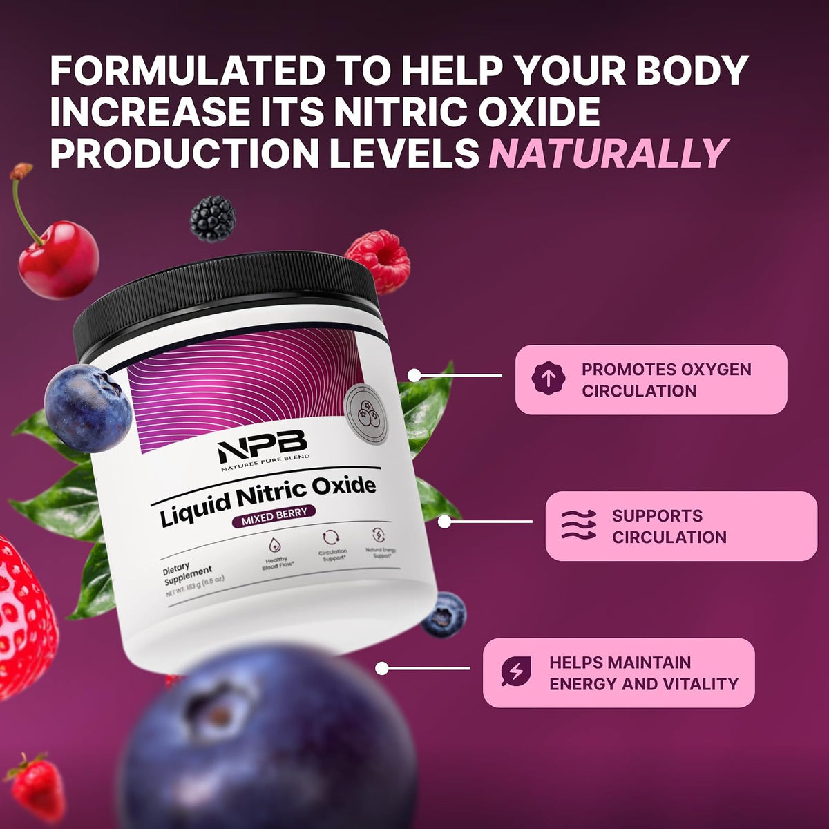 natural l-arginine nitric oxide booster