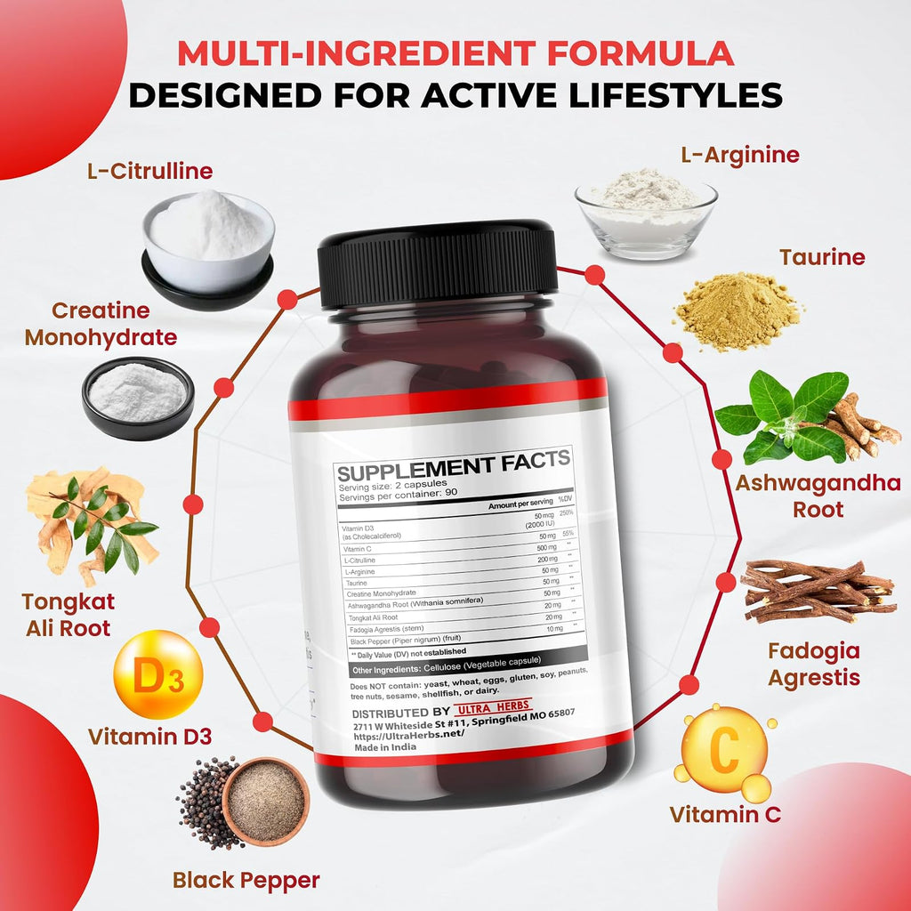 natural l-arginine source in capsules