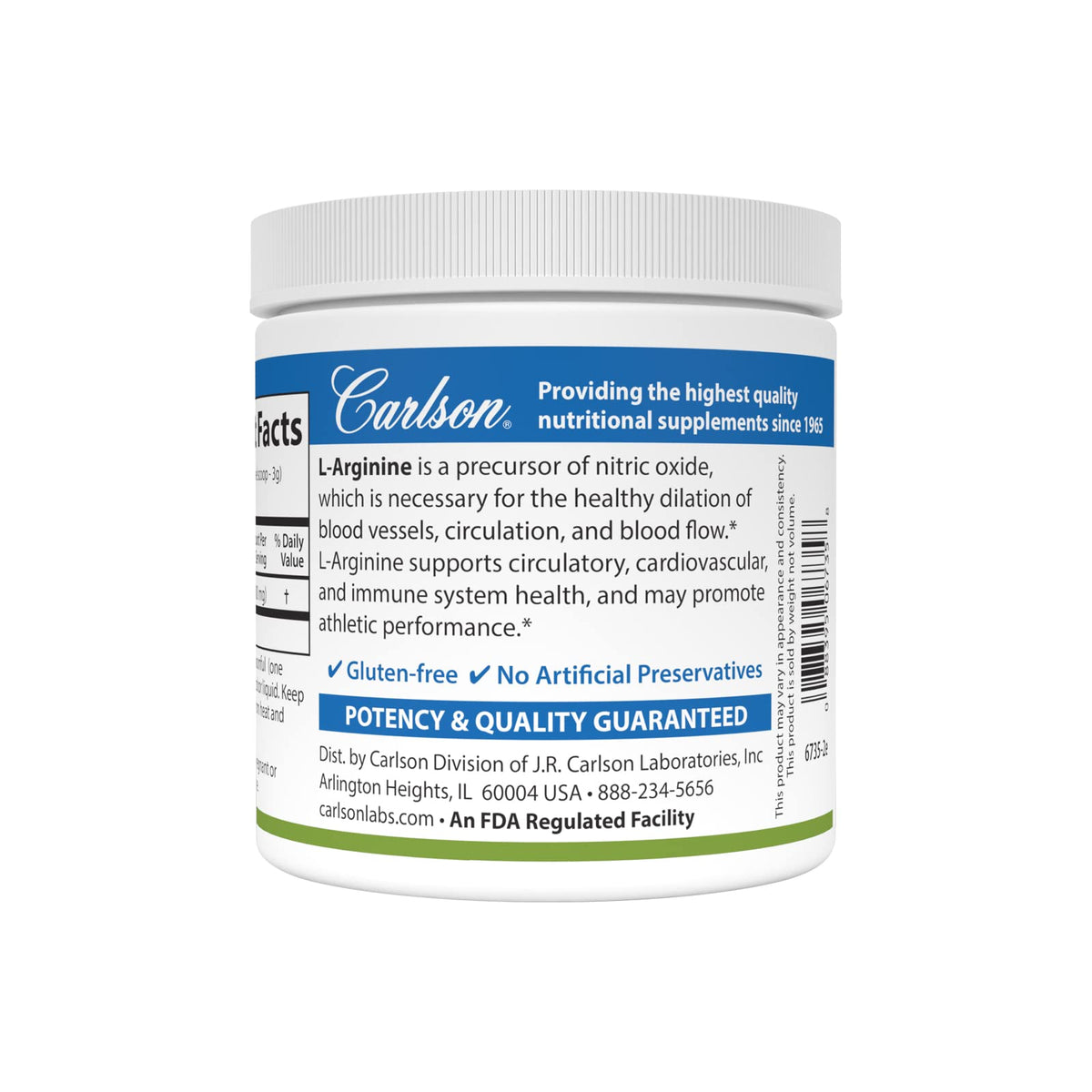 natural l-arginine supplement Canada