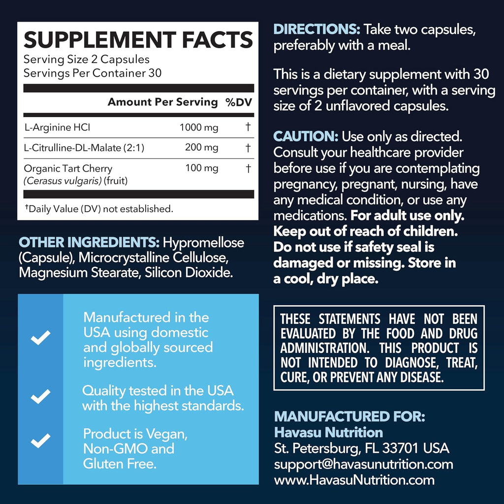 natural l-arginine supplement in Canada