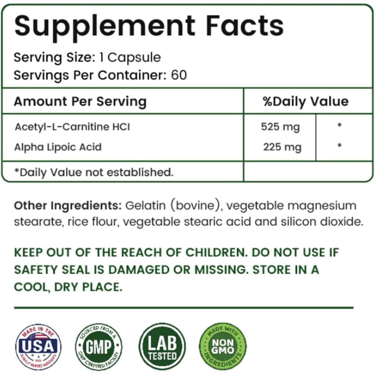natural l-carnitine for metabolism