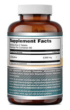 Natural L Citrulline for muscle recovery