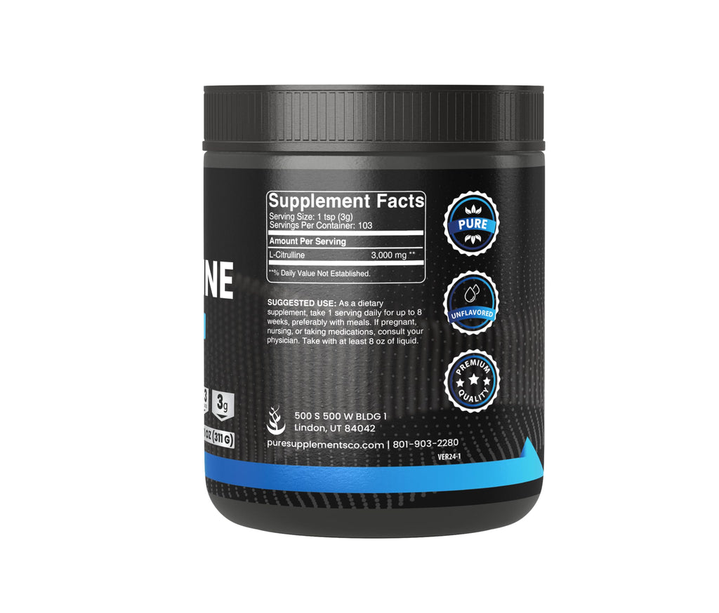 natural l-citrulline for workout recovery