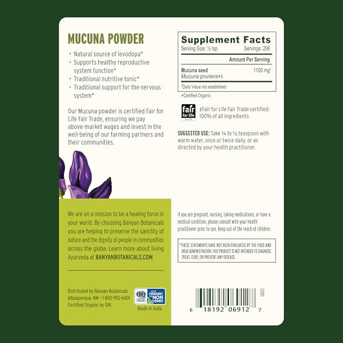 Natural L-Dopa source for wellness