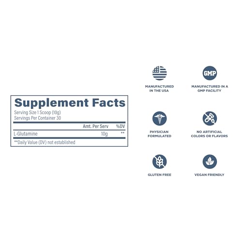 natural l-glutamine for better digestion
