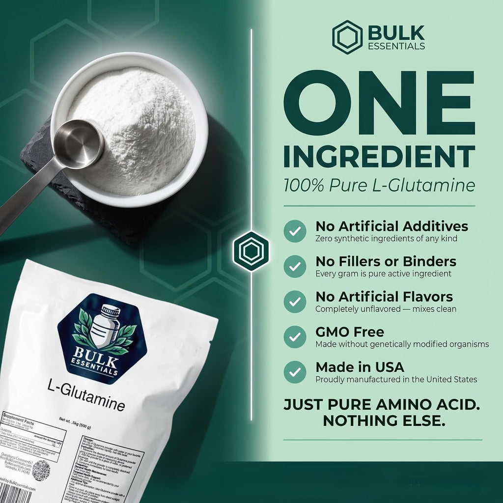 Natural L-Glutamine for immune support