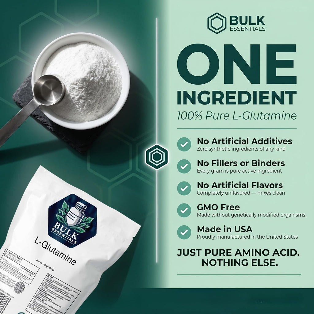 Natural L-Glutamine for improved endurance
