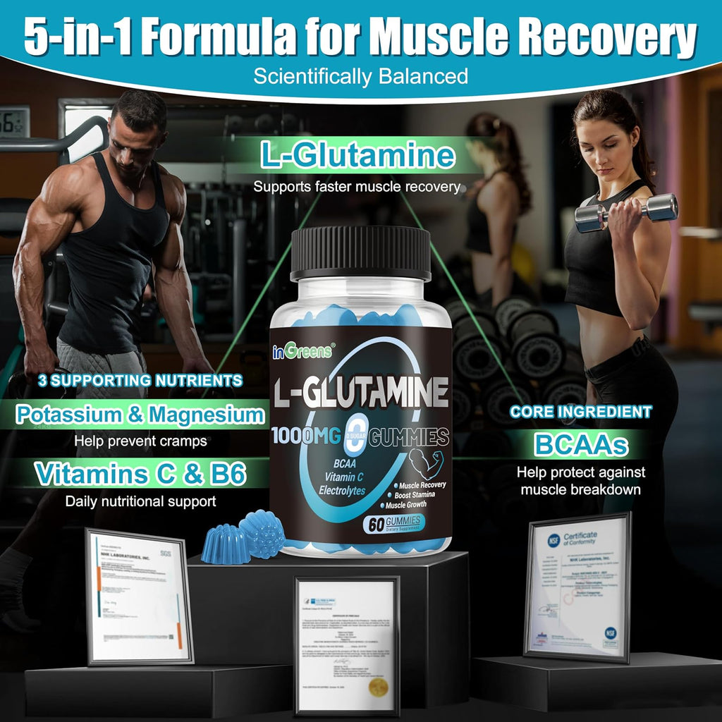 natural l-glutamine for post-workout support
