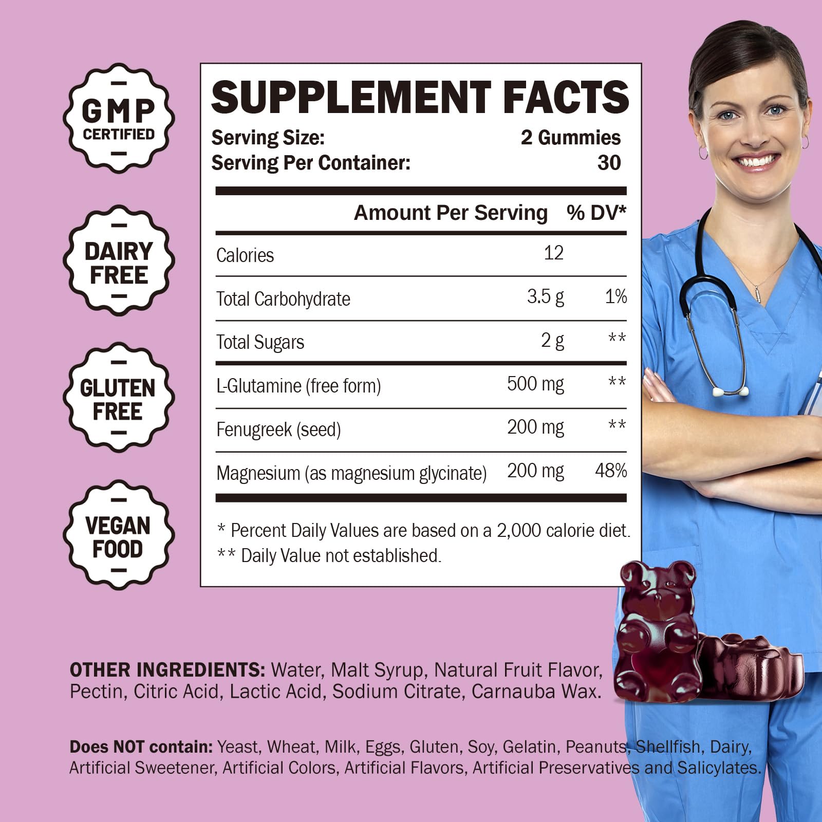 natural l-glutamine for post-workout