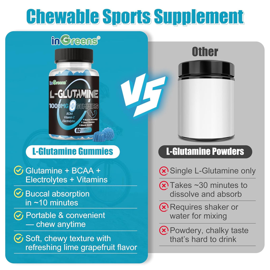 natural l-glutamine for workout support