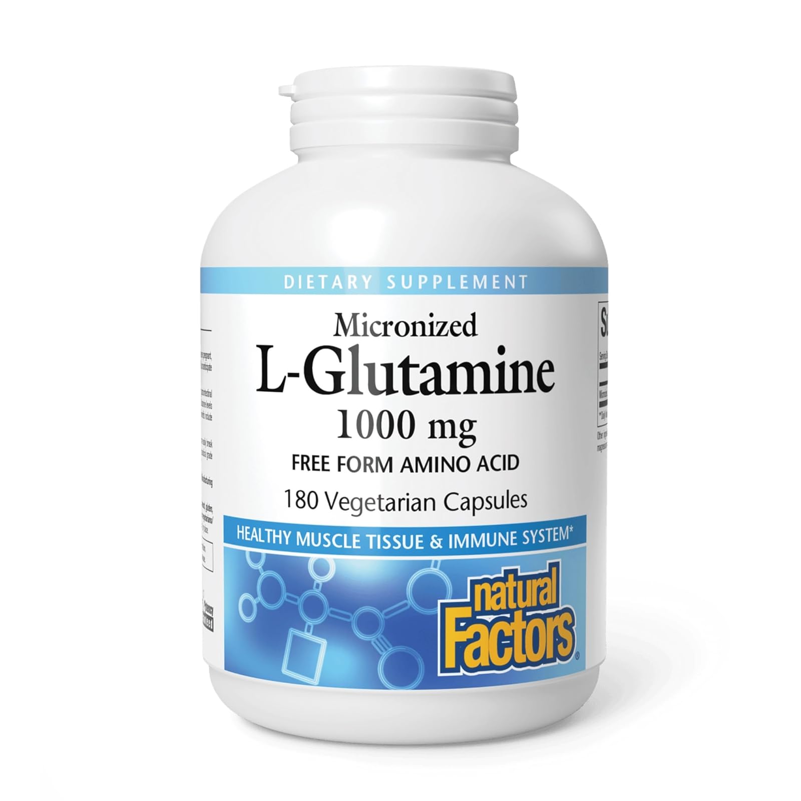 natural l-glutamine supplement capsules