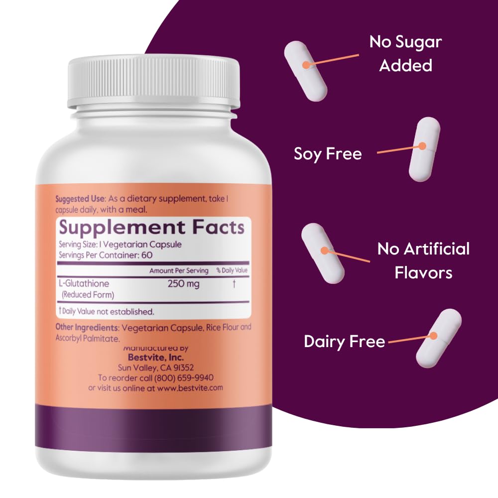 Natural L-Glutathione for skin health