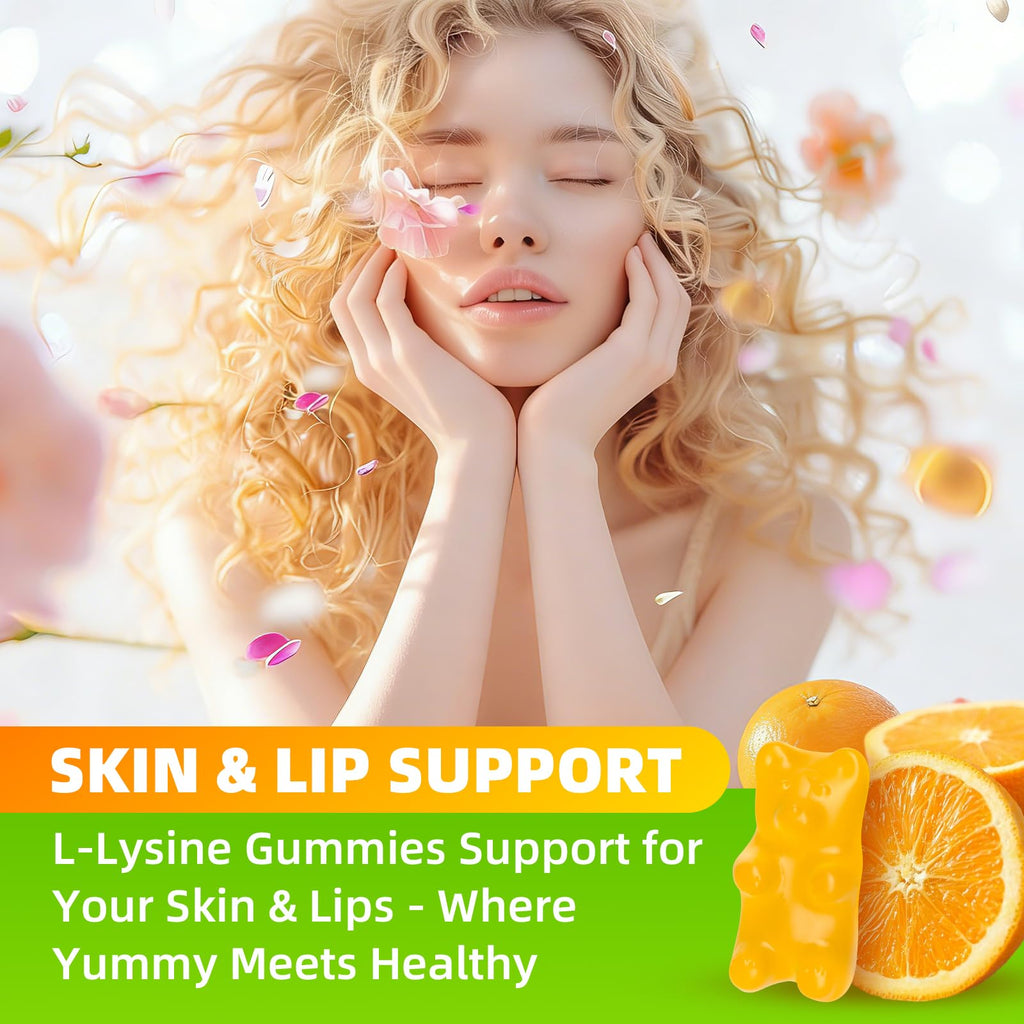 Natural L-Lysine for cold sore relief