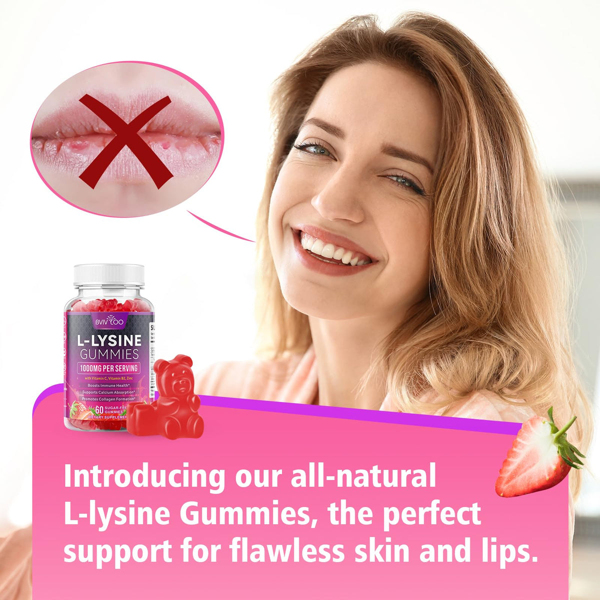 natural l-lysine for cold sore relief