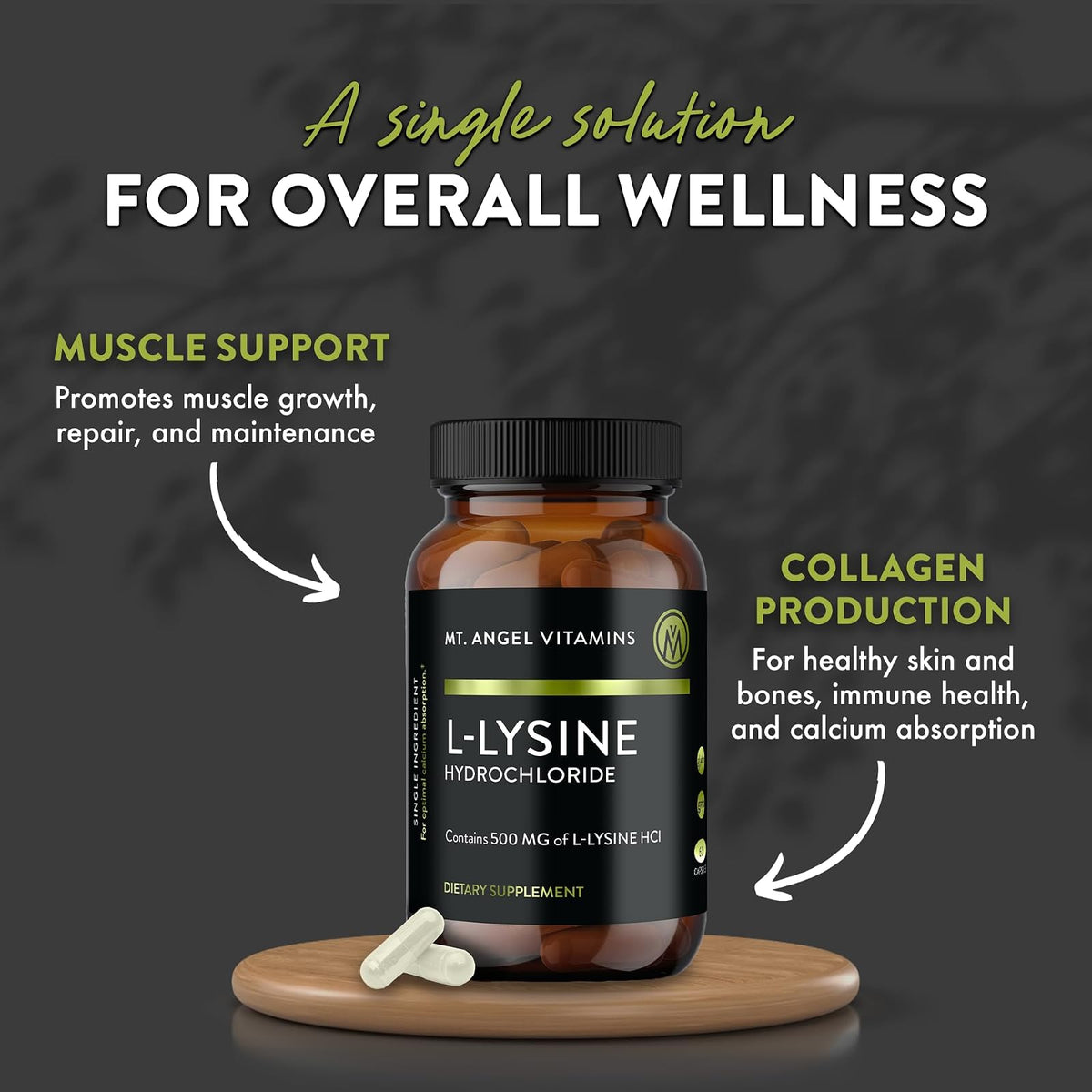 natural L-Lysine for cold sores