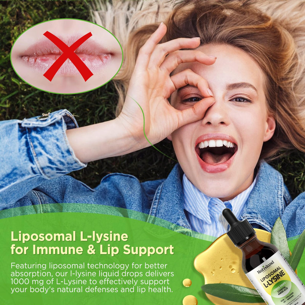 Natural L-Lysine for cold sores