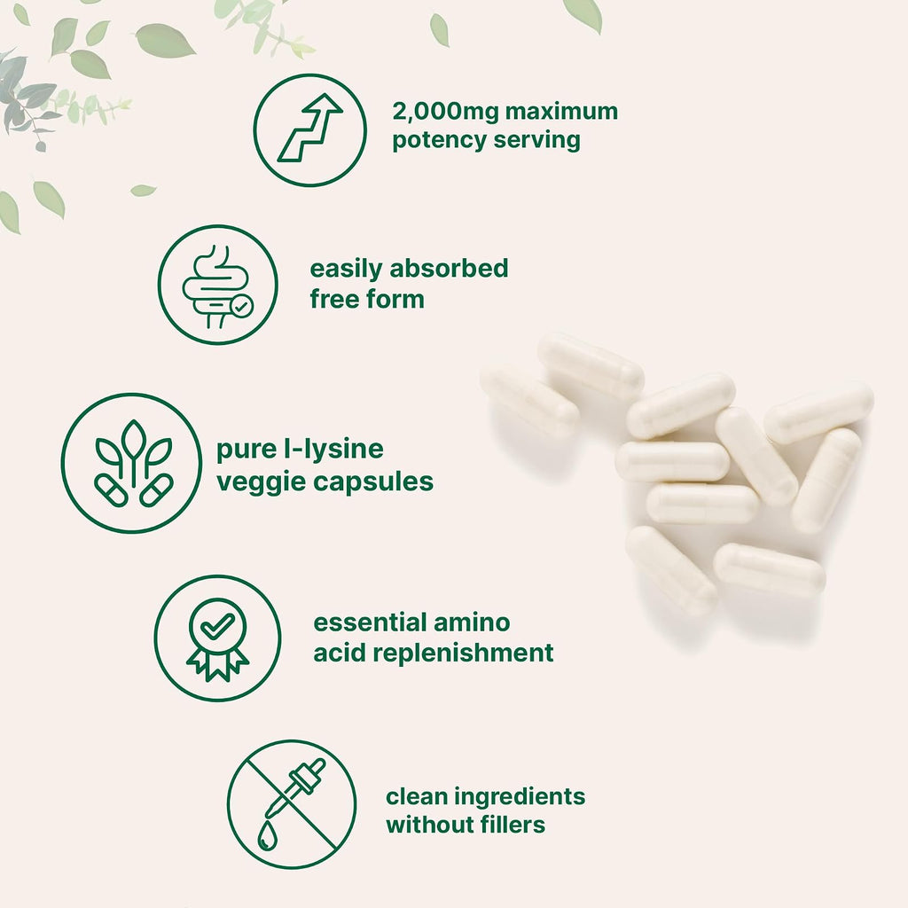 natural l-lysine for immune support