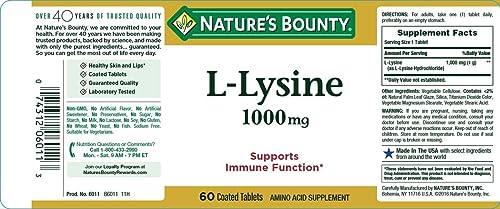 natural l-lysine for overall wellness
