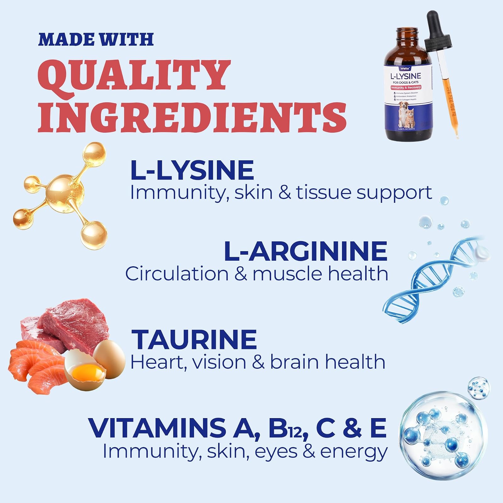natural l-lysine for pet health