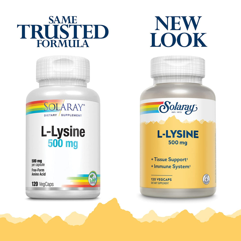 Natural L-Lysine for stress relief