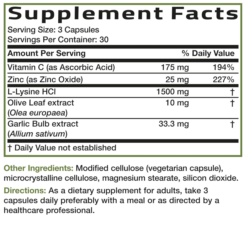 Natural L-Lysine for weight management