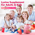 natural l-lysine gummies for cold sores