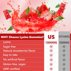 Natural L-Lysine gummies for recovery