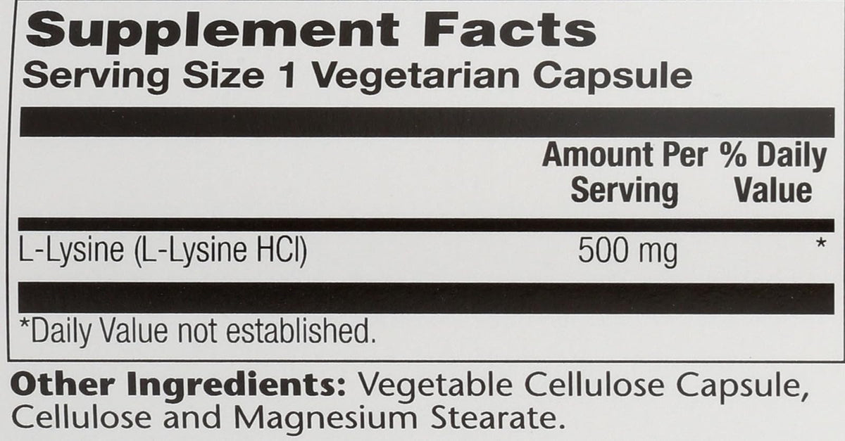 natural l-lysine powder for athletes