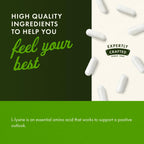 Natural L-Lysine powder for wellness
