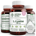 natural l-lysine supplement capsules
