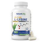 natural l-lysine supplement capsules