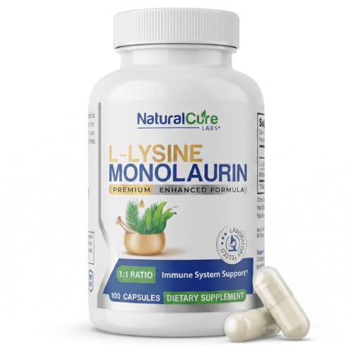 natural l-lysine supplement capsules