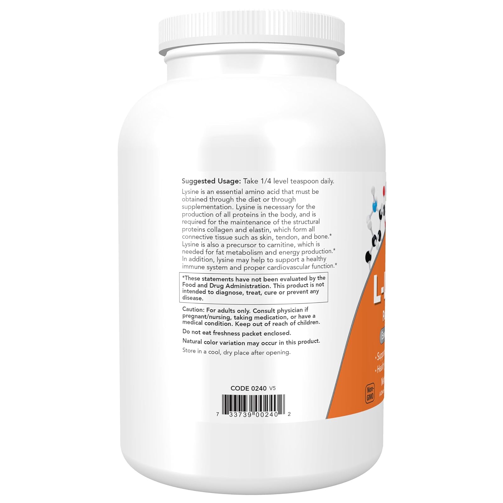 natural l-lysine supplement for wellness