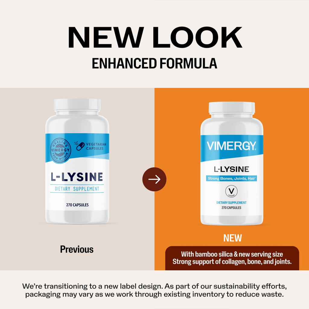Natural L-Lysine supplement for wellness