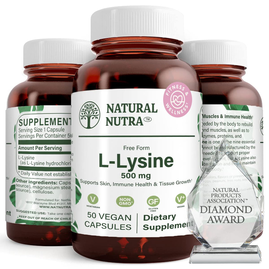 natural l-lysine supplement for wellness