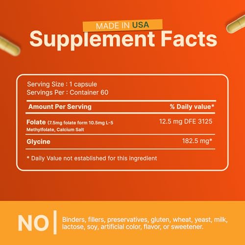 natural L-Methylfolate for daily wellness