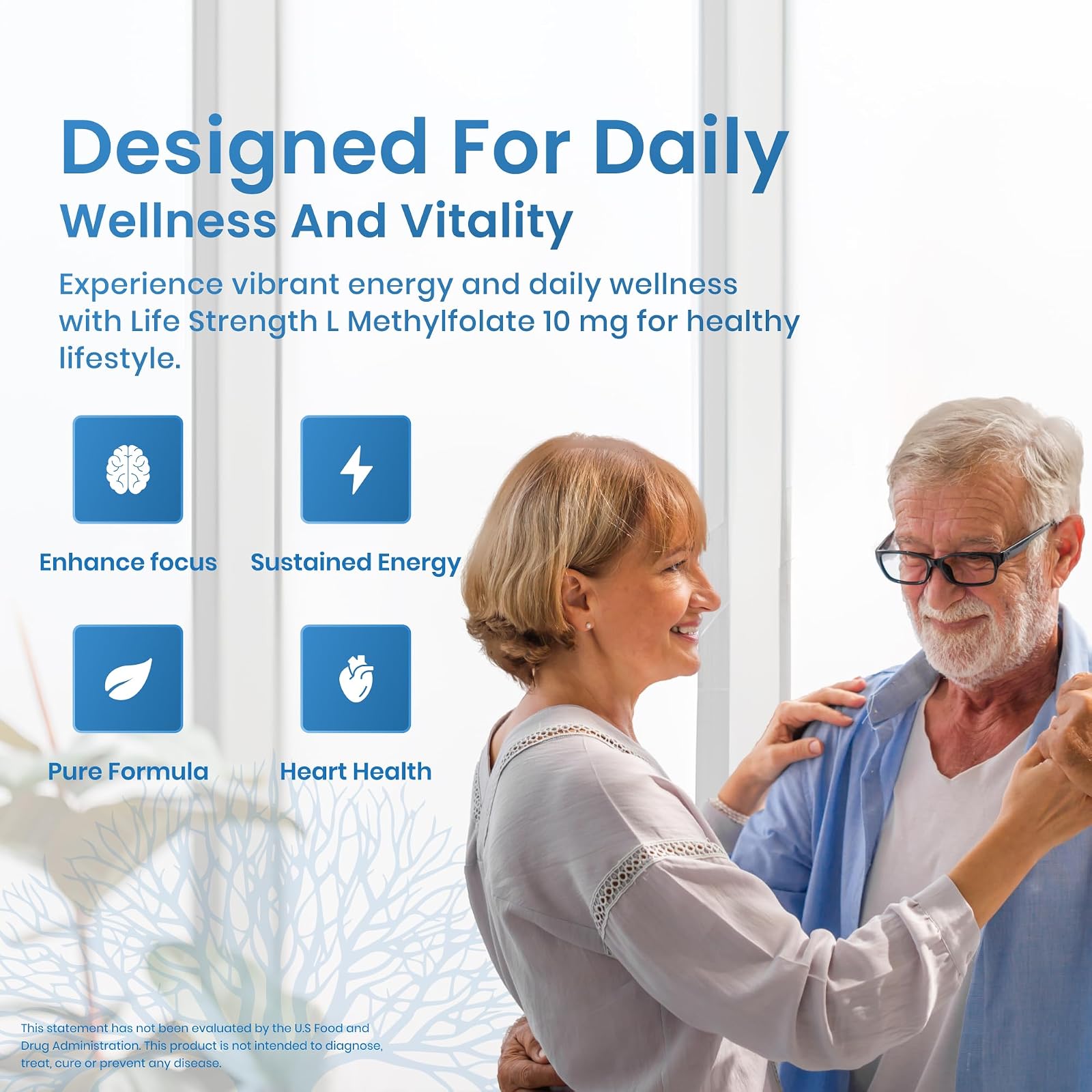Natural L Methylfolate for improved absorption
