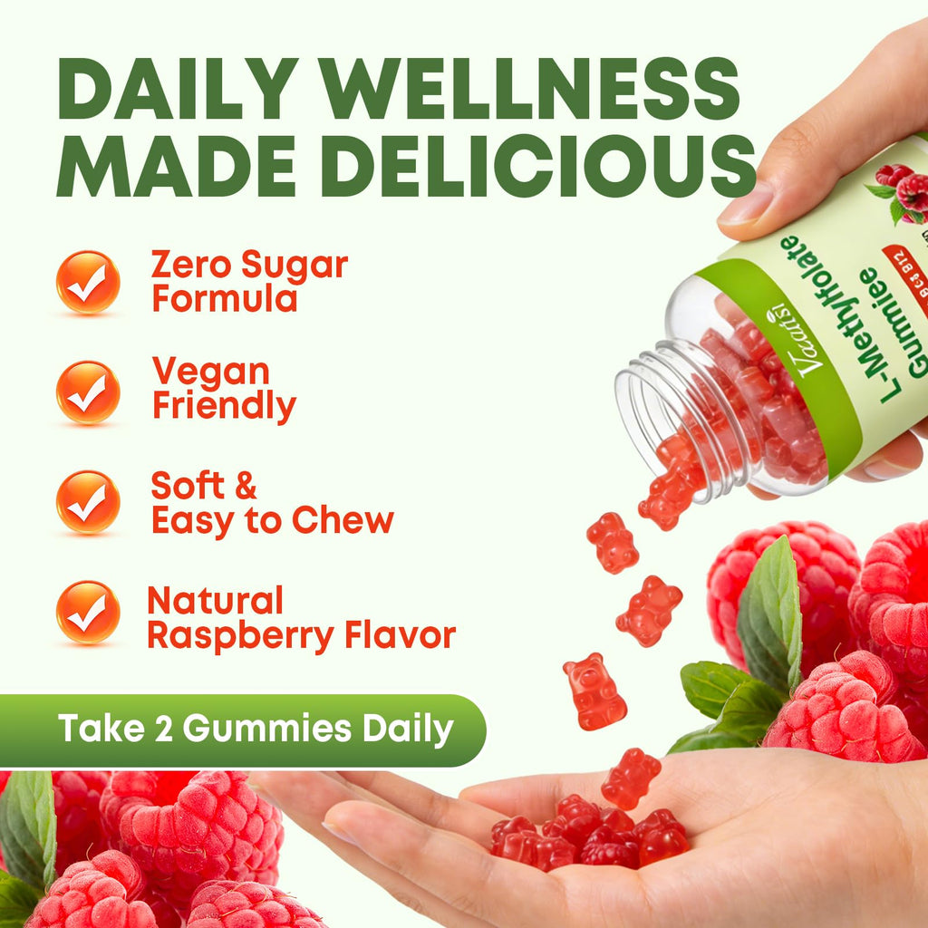 Natural L-Methylfolate for mood enhancement