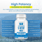 Natural L-Methylfolate for wellness