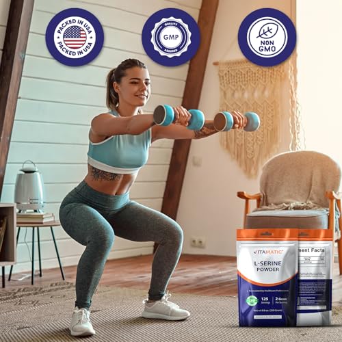 Natural L-Serine for overall wellness