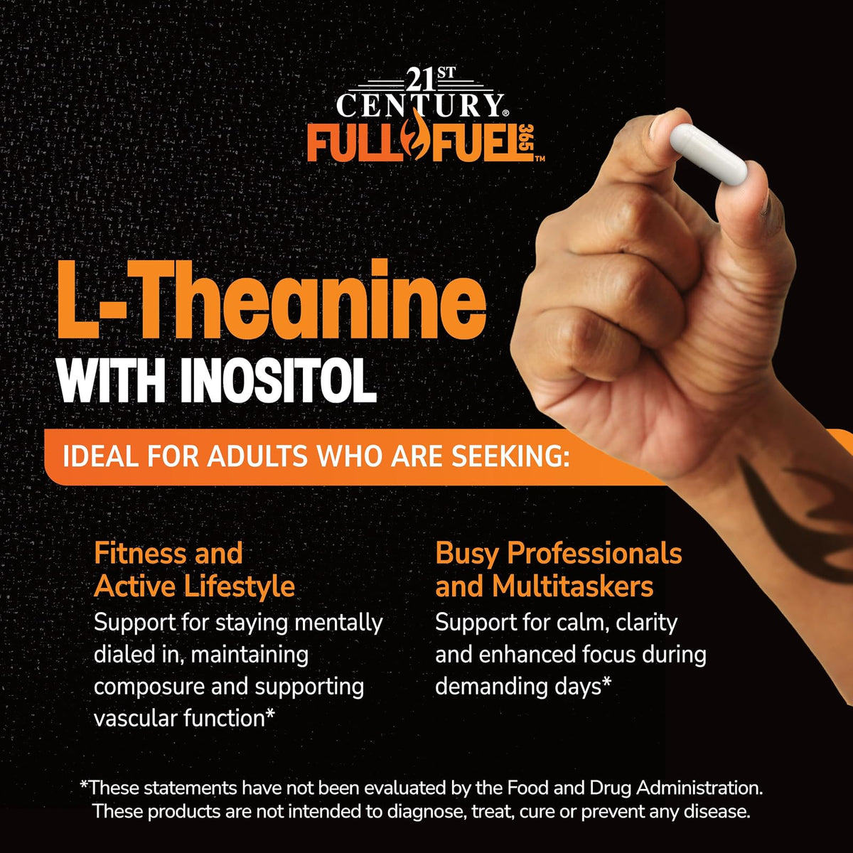 Natural L-Theanine for anxiety support