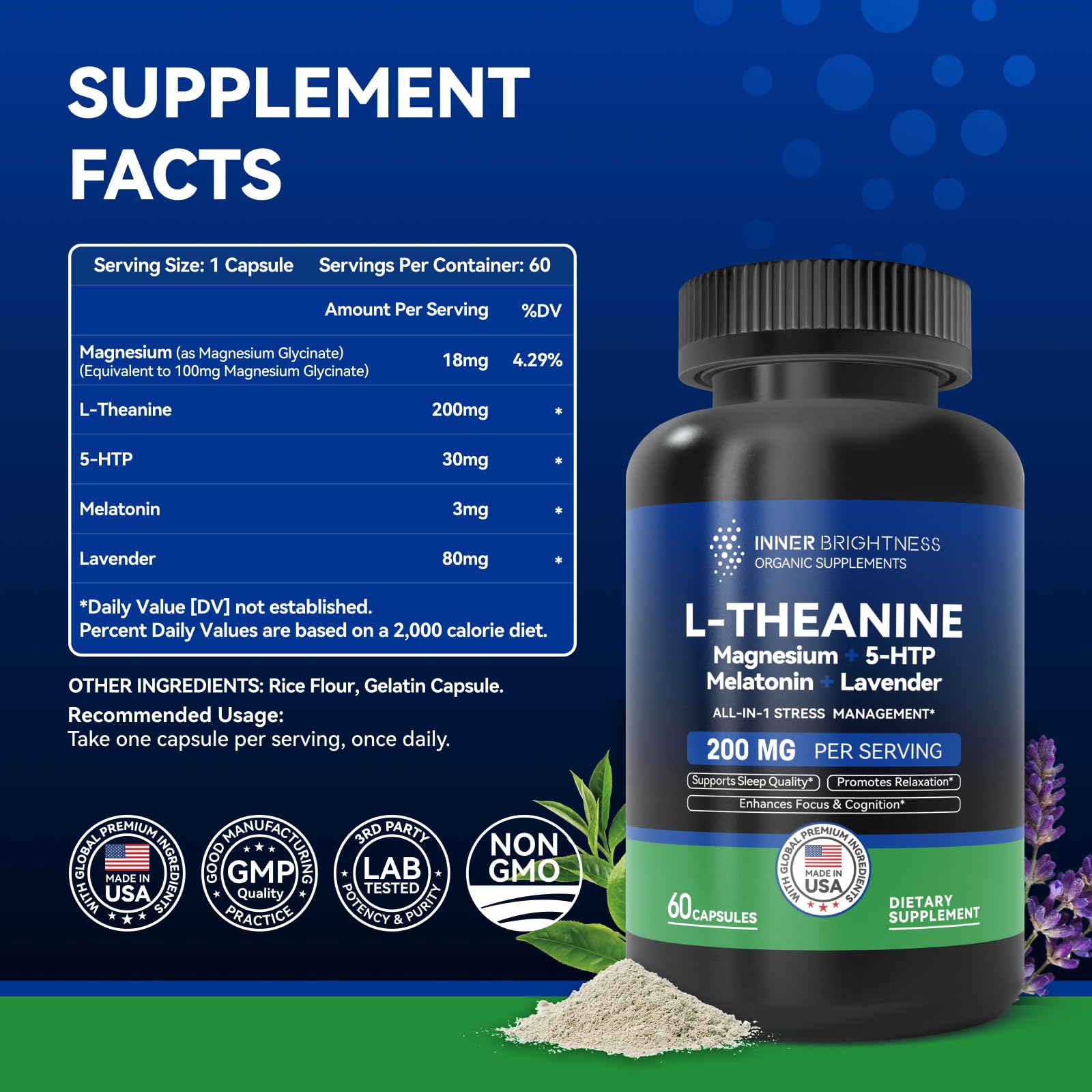 natural l-theanine mood support